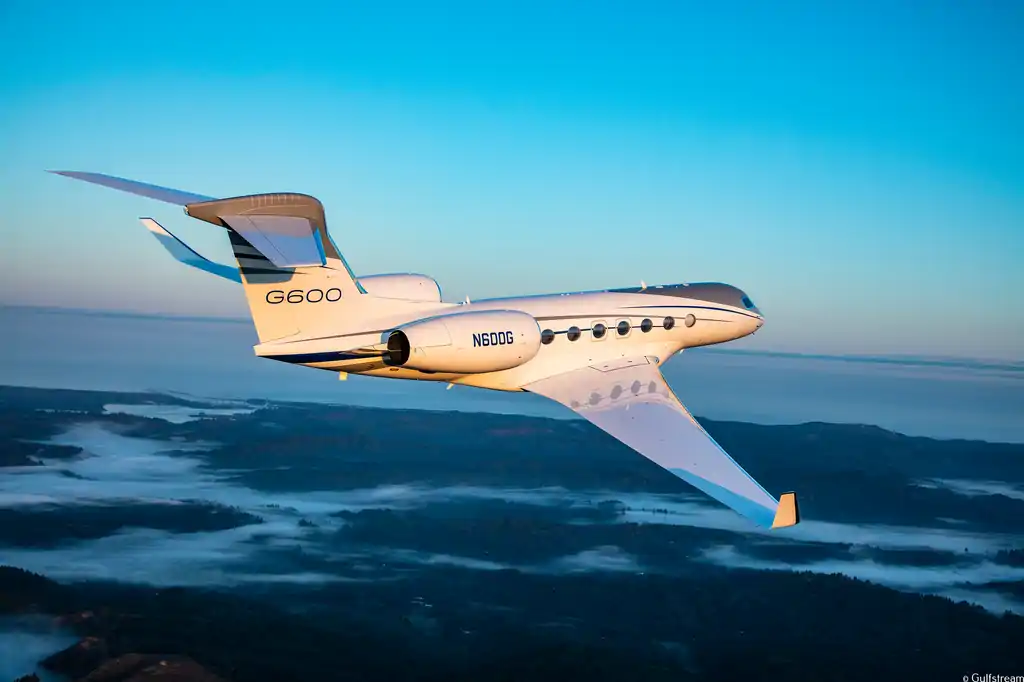 Gulfstream G600 Makes Historic Trans-Atlantic Flight on 100% SAF