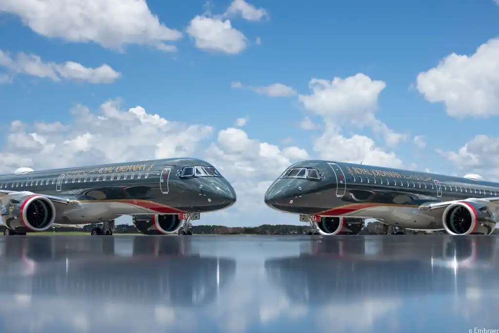 Azorra Celebrates Delivery of Embraer E195-E2 Aircraft to Royal Jordanian