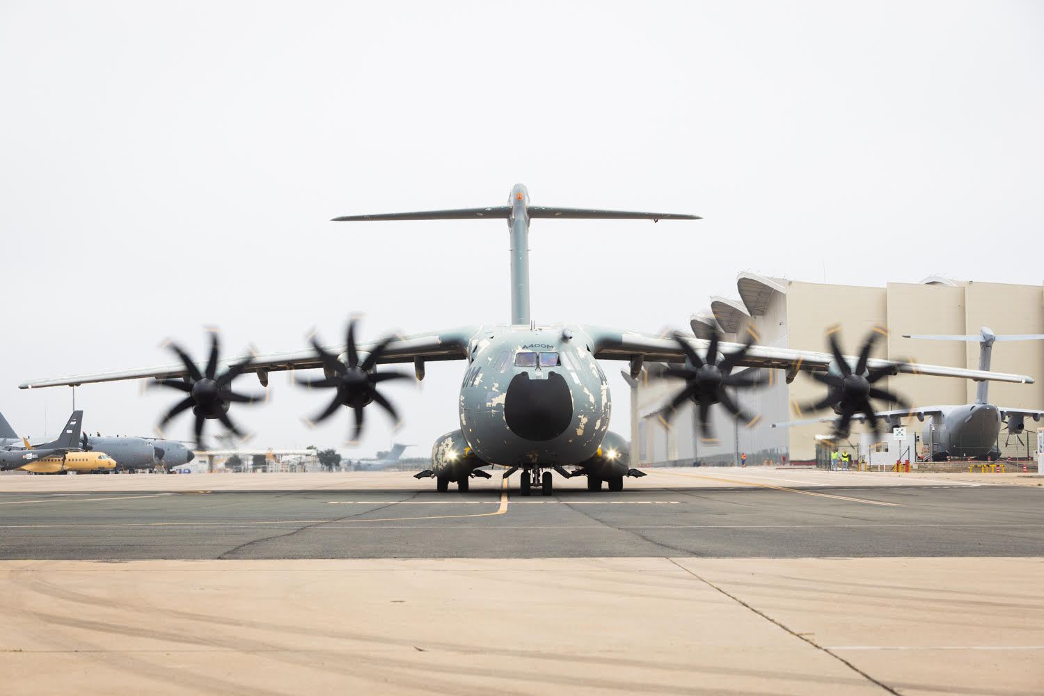 After one last happy landing, the Airbus A400M MSN4 retires